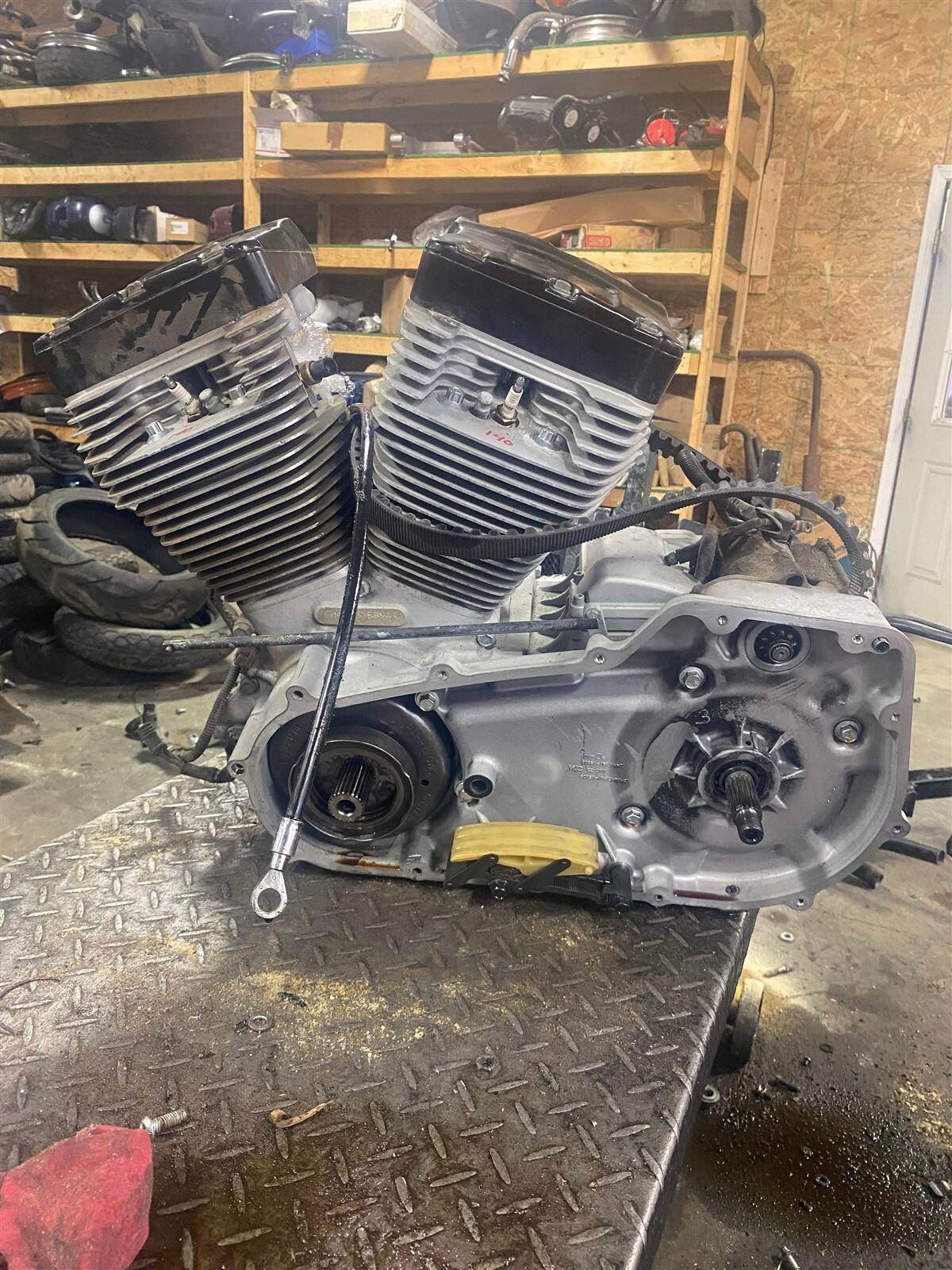 08 Harley Davidson FXDBL Dyna Street Bob Engine Motor | eBay