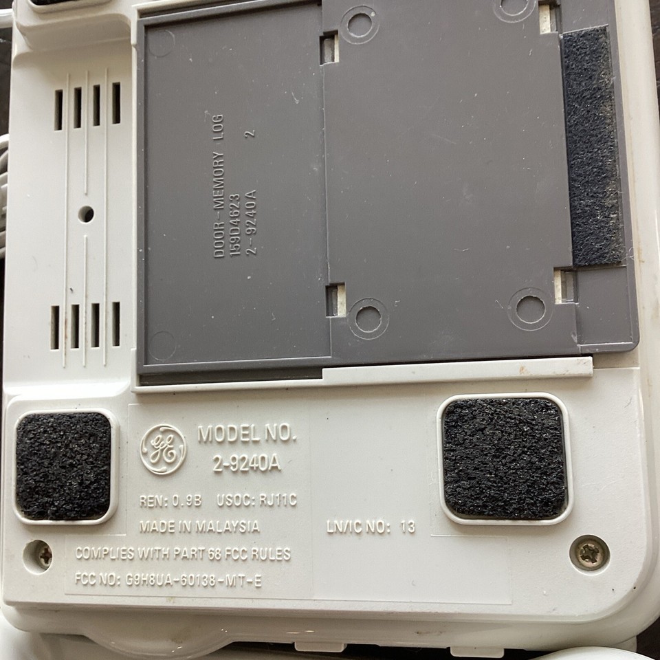 Vintage Retro GE Telephone 12 Number Memory Model 2-9240A Classic Style ...