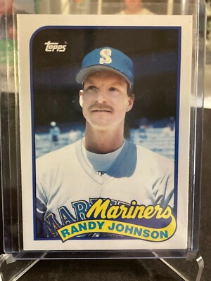 Randy Johnson Rookie 1989 Topps Traded #57T Seattle Baseball Card GS | eBay
