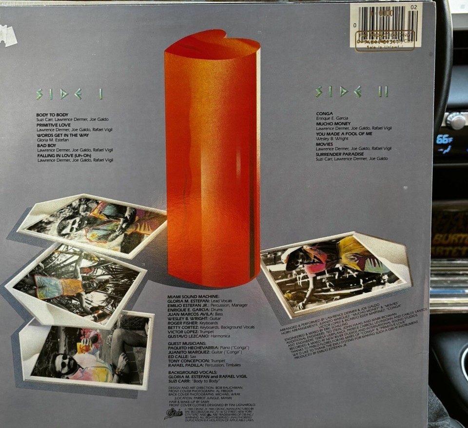 MIAMI SOUND MACHINE Primitive Love 1985 Vinyl LP Epic FE 40131 - VG+ | eBay