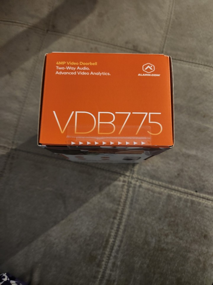 ADC-VDB-775 (NEW MODEL) Video Doorbell Camera New - White | eBay
