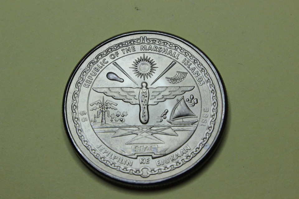 1988-TOKEN-MEDAL-LAUNCH OF SPACE SHUTTLE DISCOVERY-MARSHALL ISLANDS | eBay