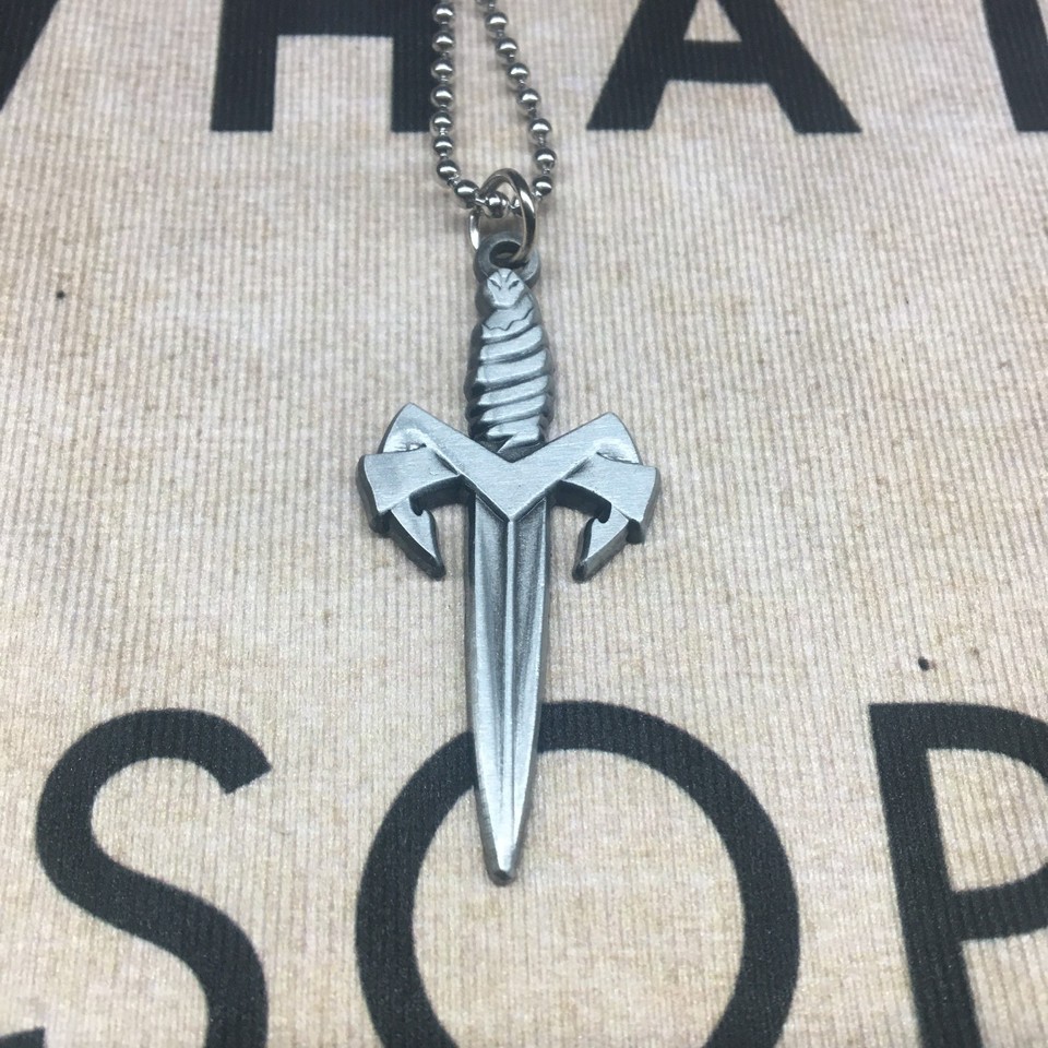 Microtech Dagger Pendant Metal Knife knives necklace with chain | eBay