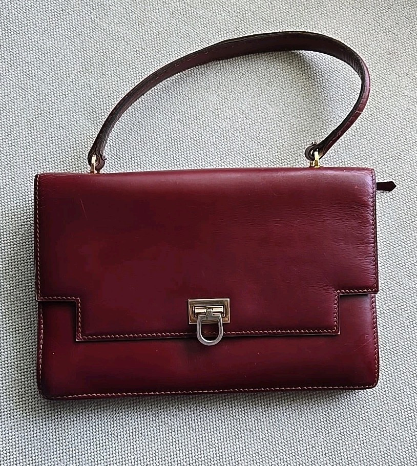 Eclair Zippers, French Made Vintage Leather Clutch Pu… - Gem