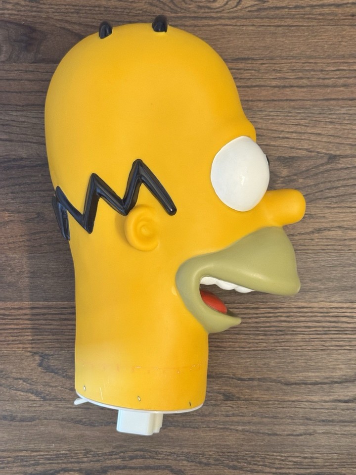 RARE! 2003 Gemmy 50" Life-Size Homer Simpson Dancing BBQ Animatronic ...