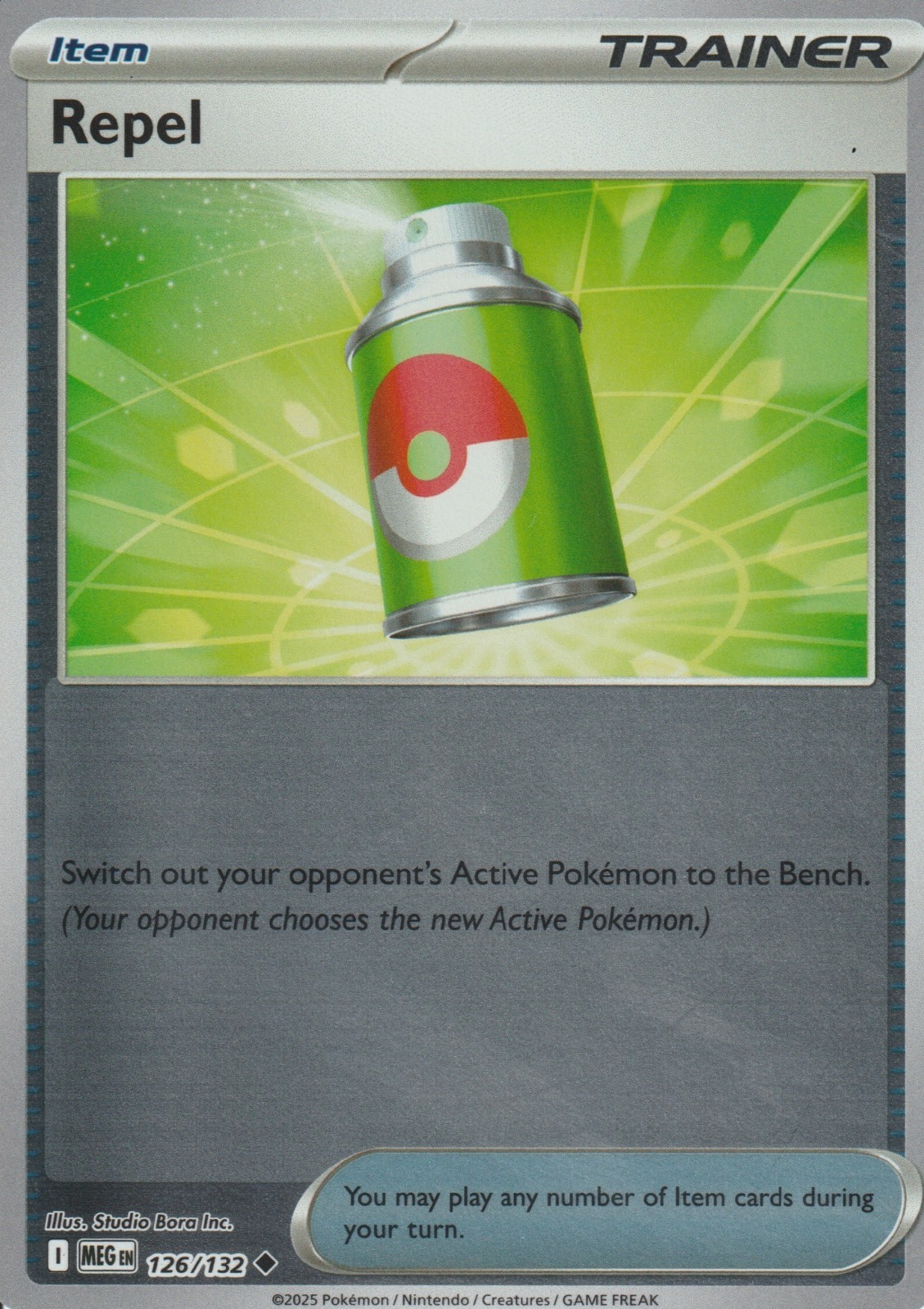 POKEMON - REPEL - 126/132 - MEGA EVOLUTION - REVERSE HOLO | eBay UK