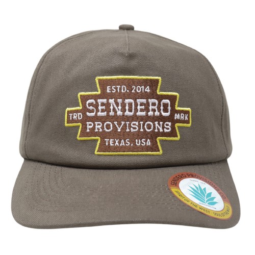 Sendero Provisions Co. Presidio Adjustable Snapback Hat (Brown) - One ...