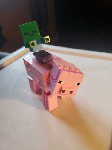 LEGO Minecraft: BigFig Pig with Baby Zombie | eBay