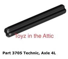 LEGO Sets with Part 3705 Technic Axle 4