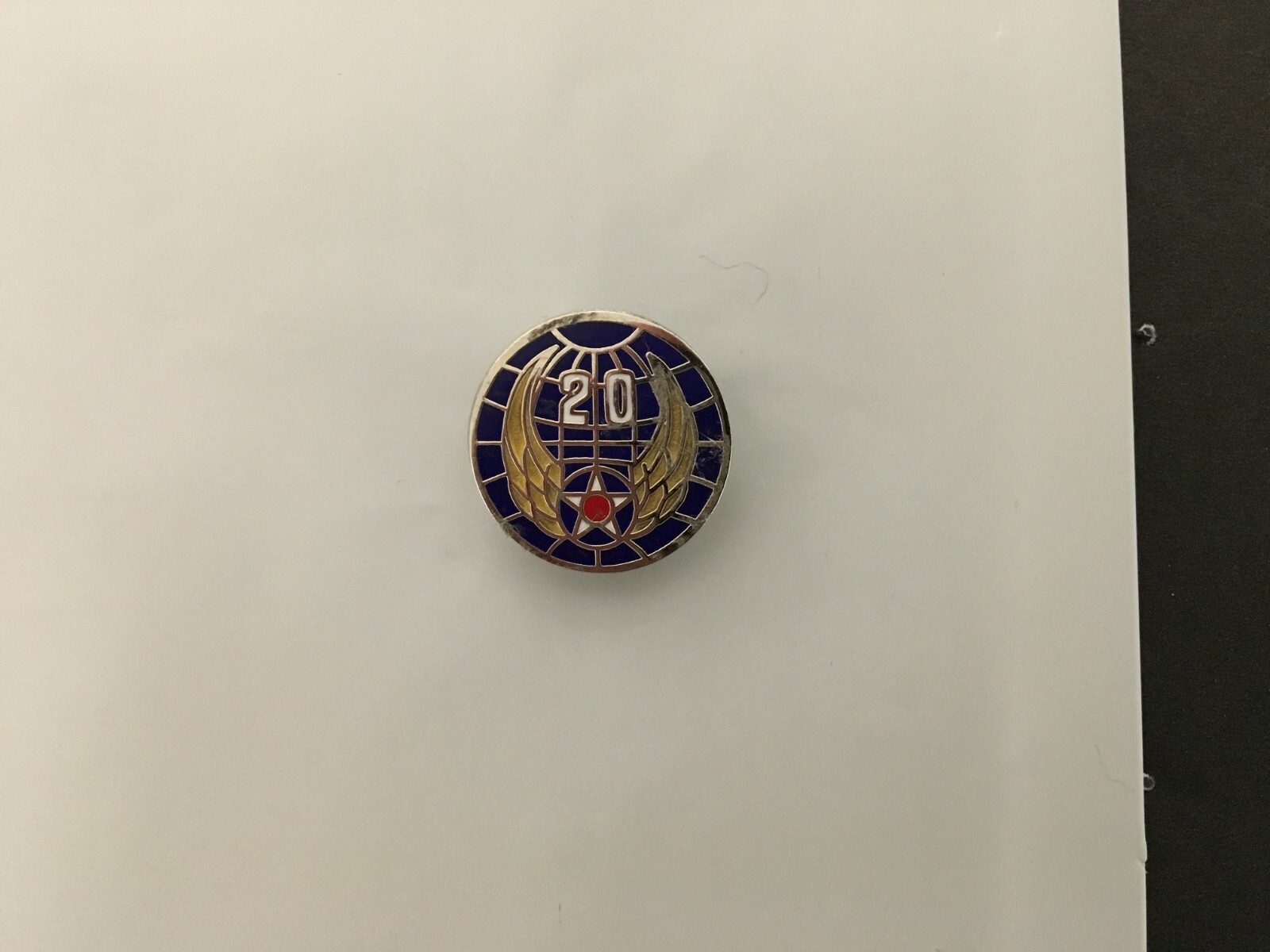 USAF 20th AIR FORCE HAT PIN MEASURES 3/4 INCH | eBay