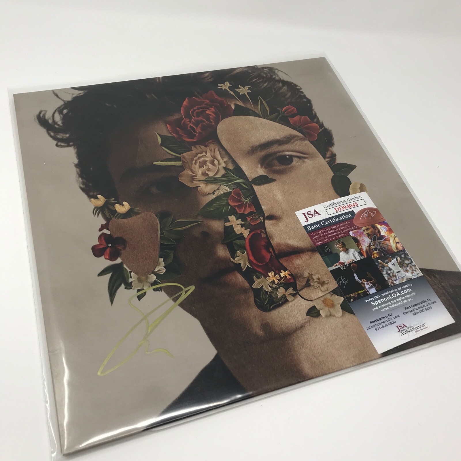 SHAWN MENDES SIGNED AUTOGRAPHED 2018 SELF TITLED VINYL ALBUM + PROOF w ...