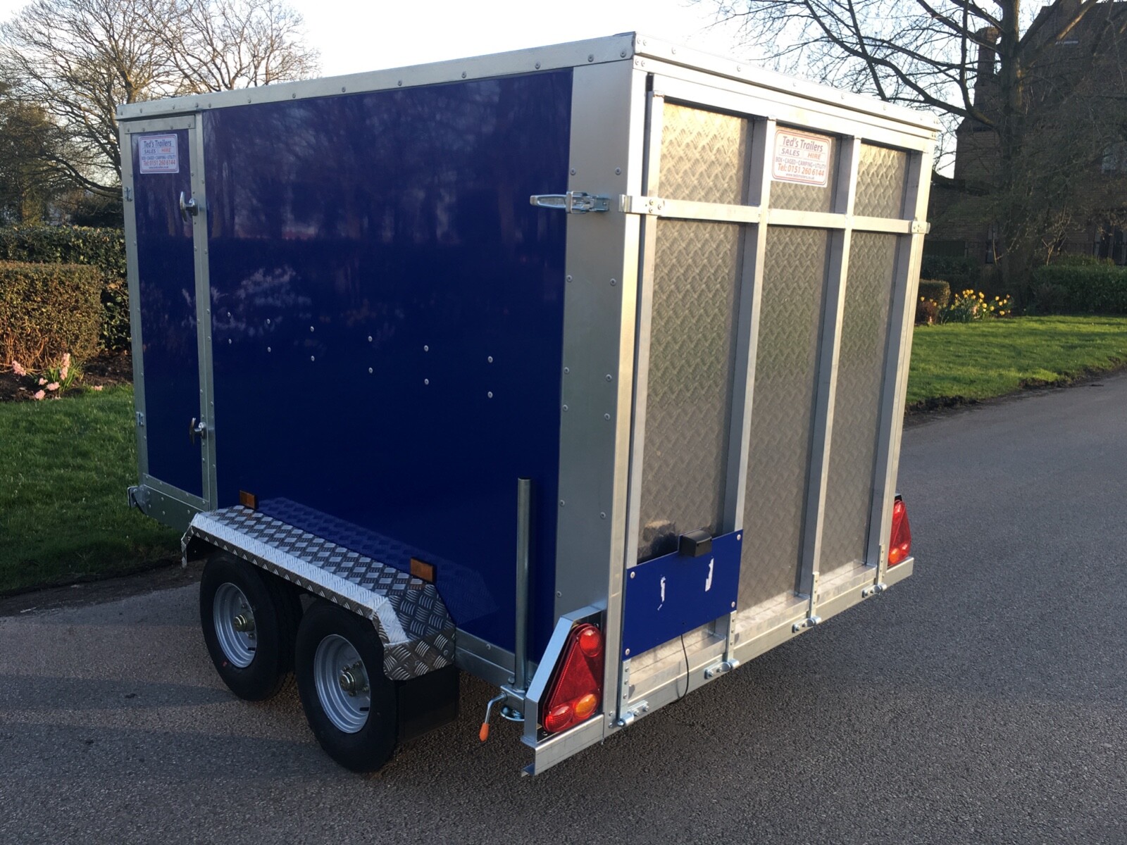 TICKNERS BOX TRAILER 8x5x5. TWIN AXLE from Teds Trailers Liverpool ...