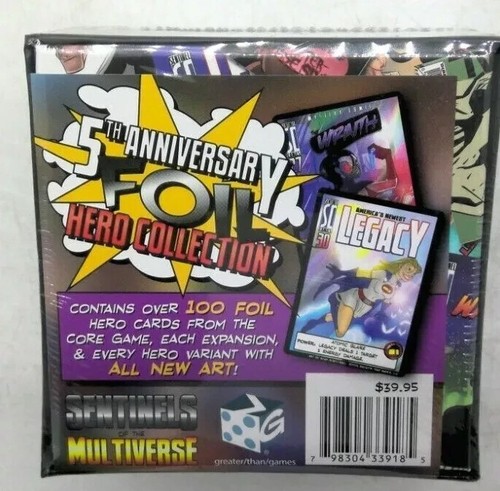 Sentinels Of The Multiverse: 5th Anniversary Foil Hero Collection Card Game New | eBay