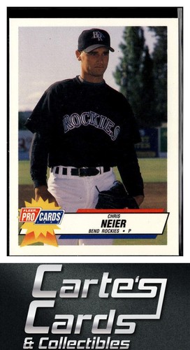 Chris Neier 1993 Fleer ProCards #3266 Bend Rockies | eBay
