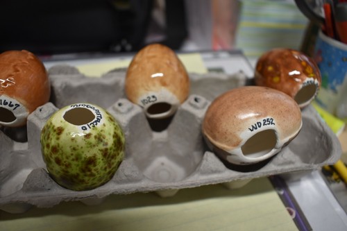 6 Easter Eggs - 4 decorated & 2 plain; Easter; - Ready to Paint ...