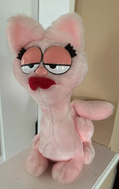 Stuffed Arlene From Garfield Plush 1984 Good Vintage Condition Vtg