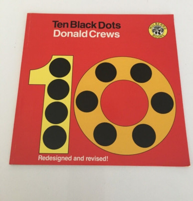 Ten Black Dots by Donald Crews (1995, Paperback) counting skills math ...