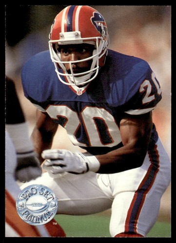1991 Pro Set Platinum Football Card Henry Jones Rookie A Buffalo Bills ...
