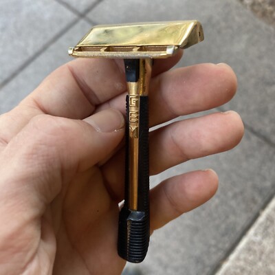 VINTAGE GEM PUSH BUTTON RAZOR | eBay