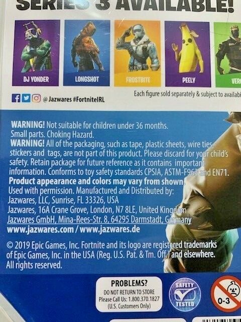 Fortnite Action Figure Ruckus Solo Series 3 Mode 4” Jazwares 2019 for ...