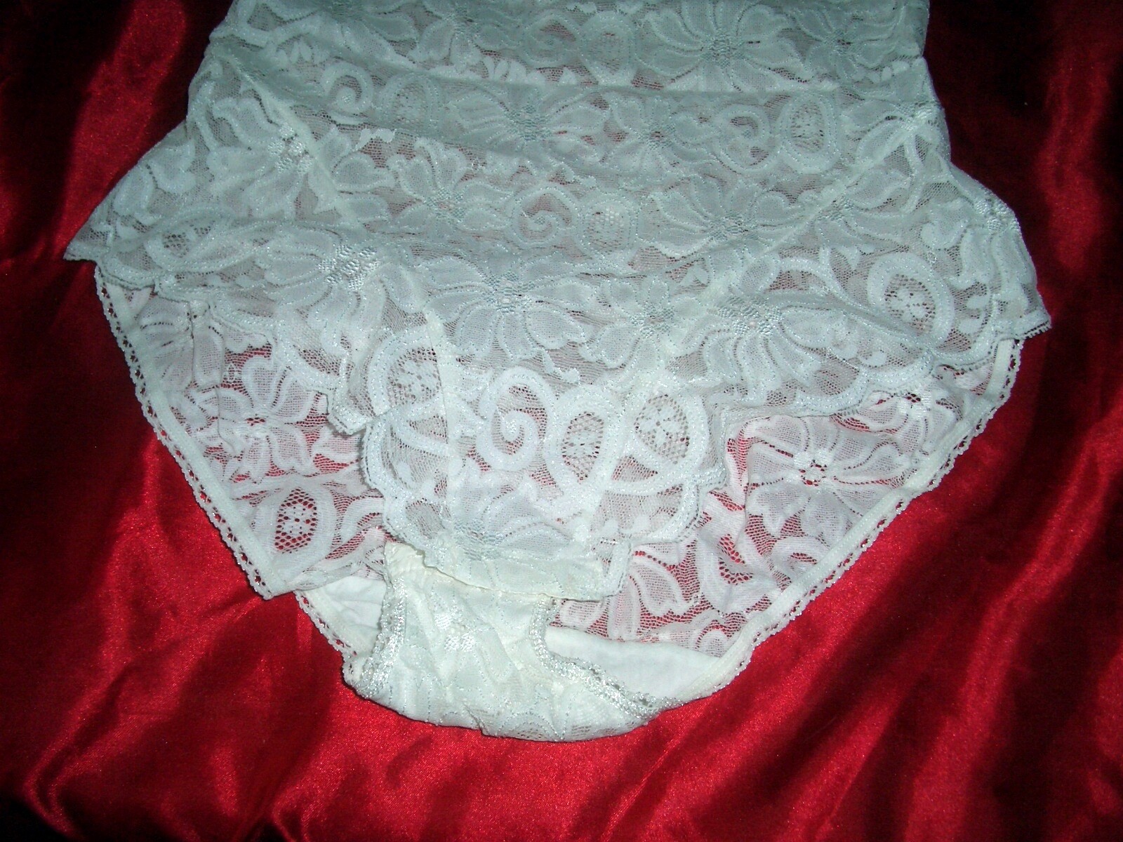 Himmlischer VINTAGE Spitzenbody Damenbody weiß ca. M Pin Up Body Spitze ...