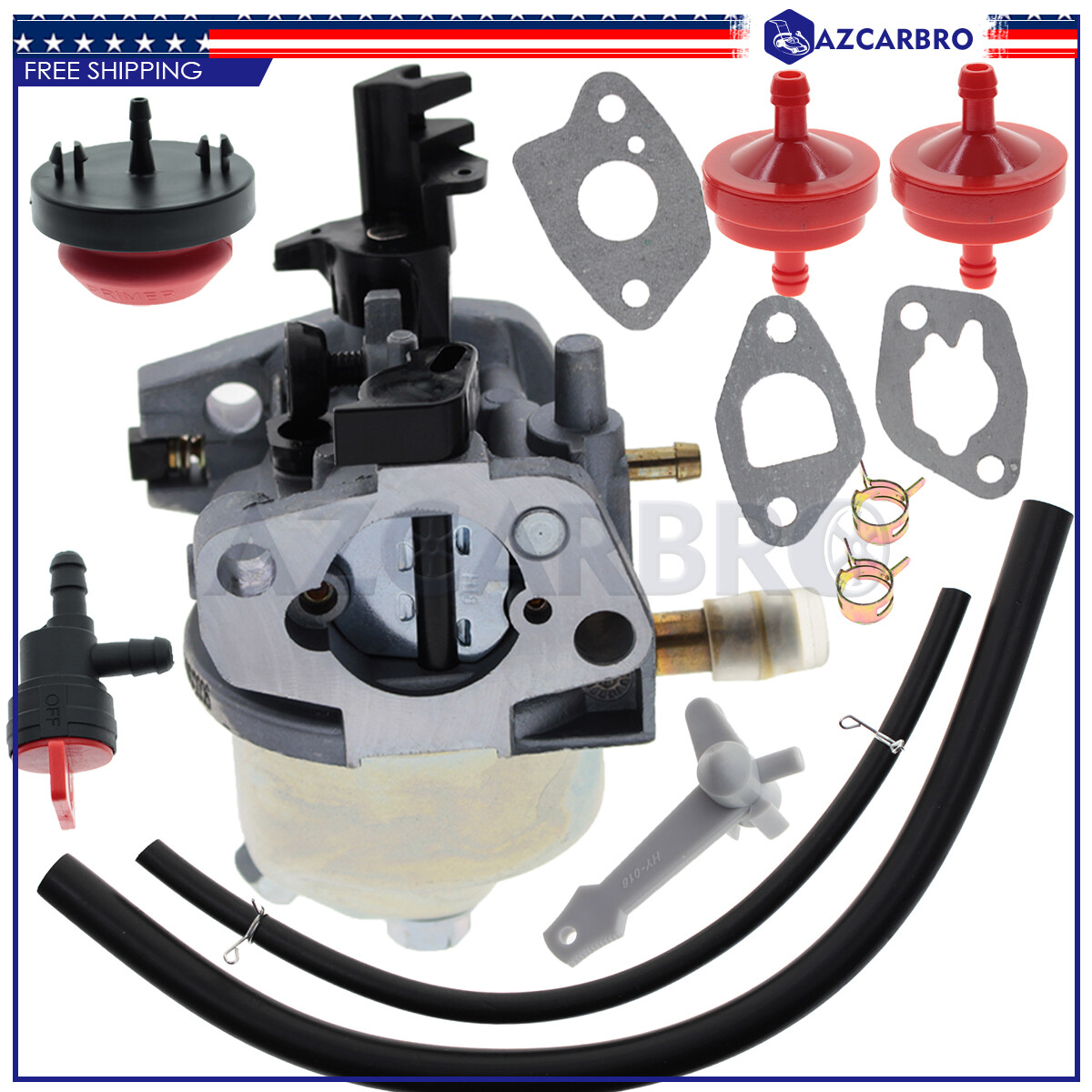 OEM HUAYI Gasket Carburetor For Toro 38744 38743 38742 38741 Power ...