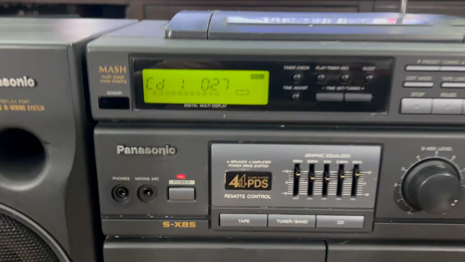 Panasonic RX-DT680 AM/FM/CASSETTE/CD Stereo Boombox - Please Read | eBay