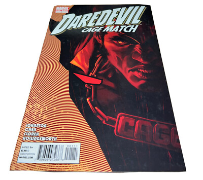 DAREDEVIL CAGE MATCH-ONE SHOT (-9.8) JOHNSON/LUKE CAGE/2010 MARVEL ...