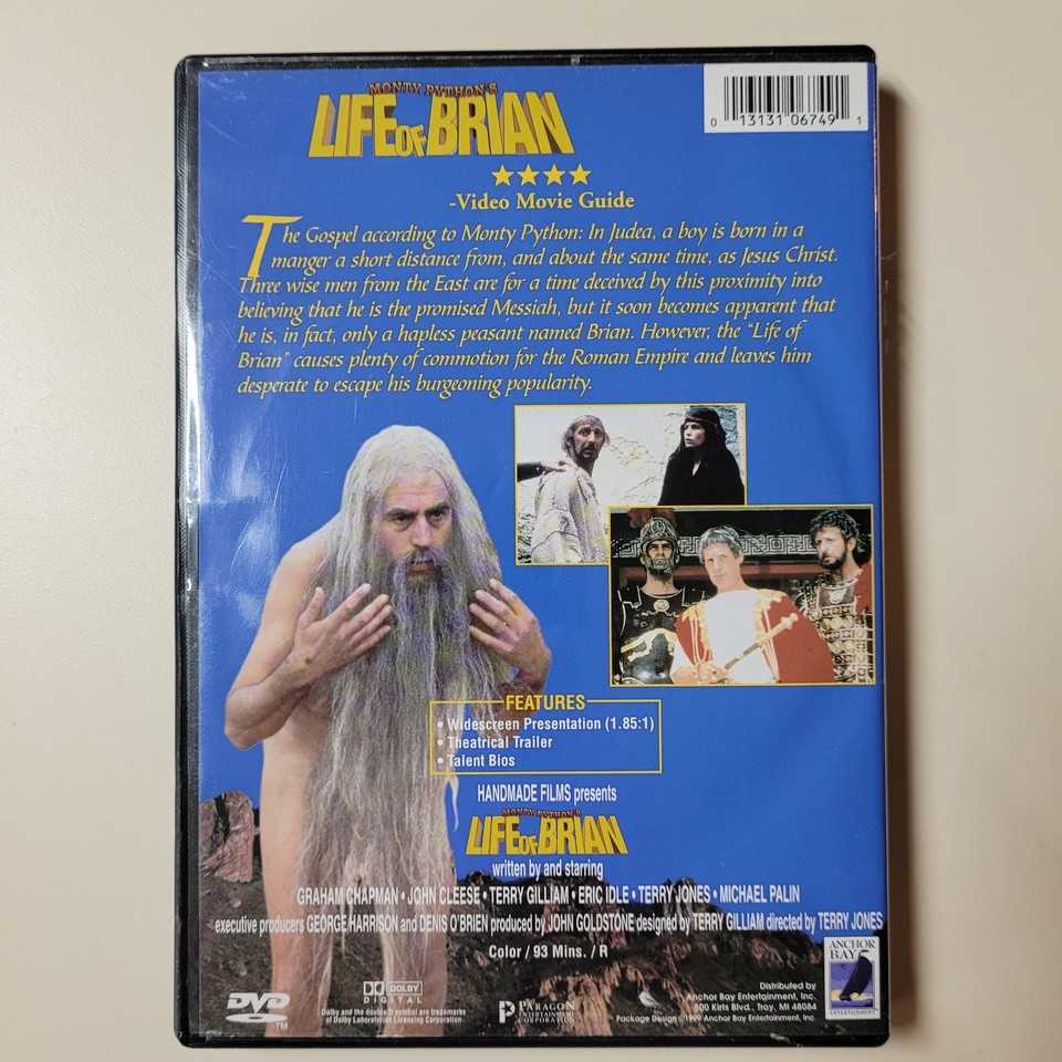Monty Pythons Life of Brian (DVD, 1999) Graham Chapman, John Cleese | eBay