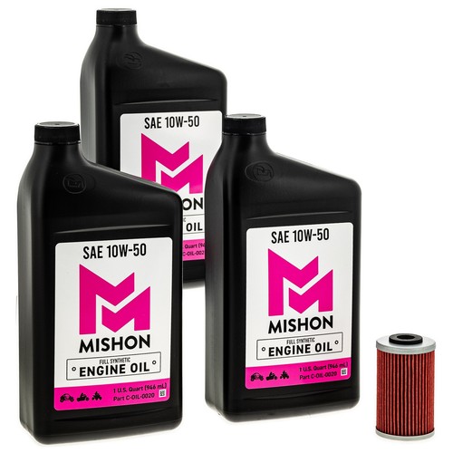 MISHON Engine Oil Change Kit for KTM 640 Duke LC4 Supermoto 660 SMC 625 ...