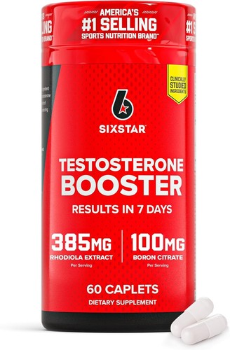 Six Star Nutrition Testosterone Booster for Men with Rhodiola Extract ...