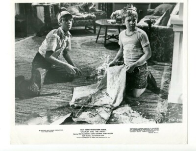 8x10-B&W-Still-Charley And The Angel- Vincent Van Patten-Scott Kolden ...