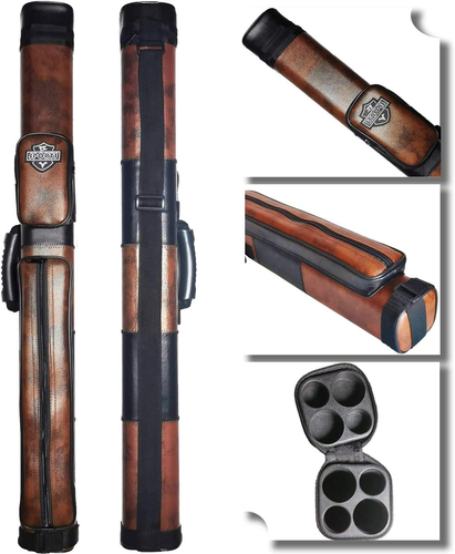 2X2 Hard Cue Case Square Pool Cue Billiard Stick Carrying Case C01 ...