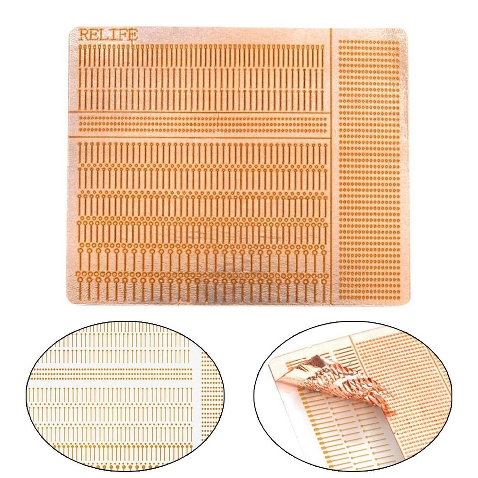 BGA-PCB Pad Solder Tab Connectors 1pcs Brass Non Marking Repair RL ...