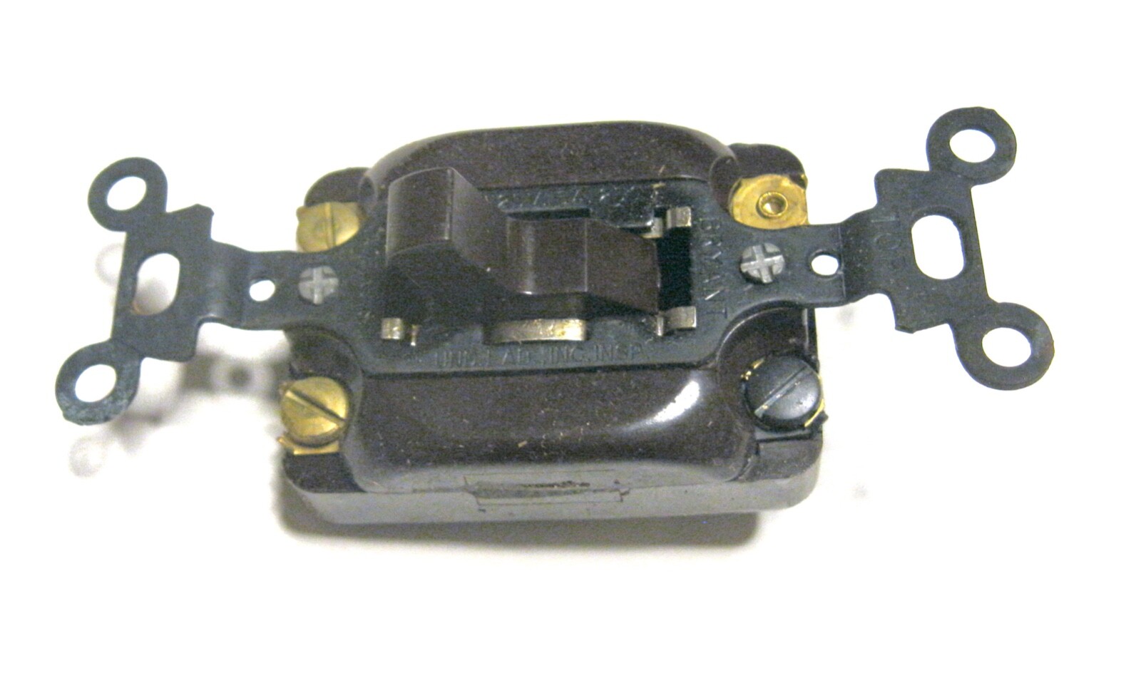 1 Vtg 10a Brown 3 Way T Silent Toggle Mercury Light Switch Bryant 4703 ...