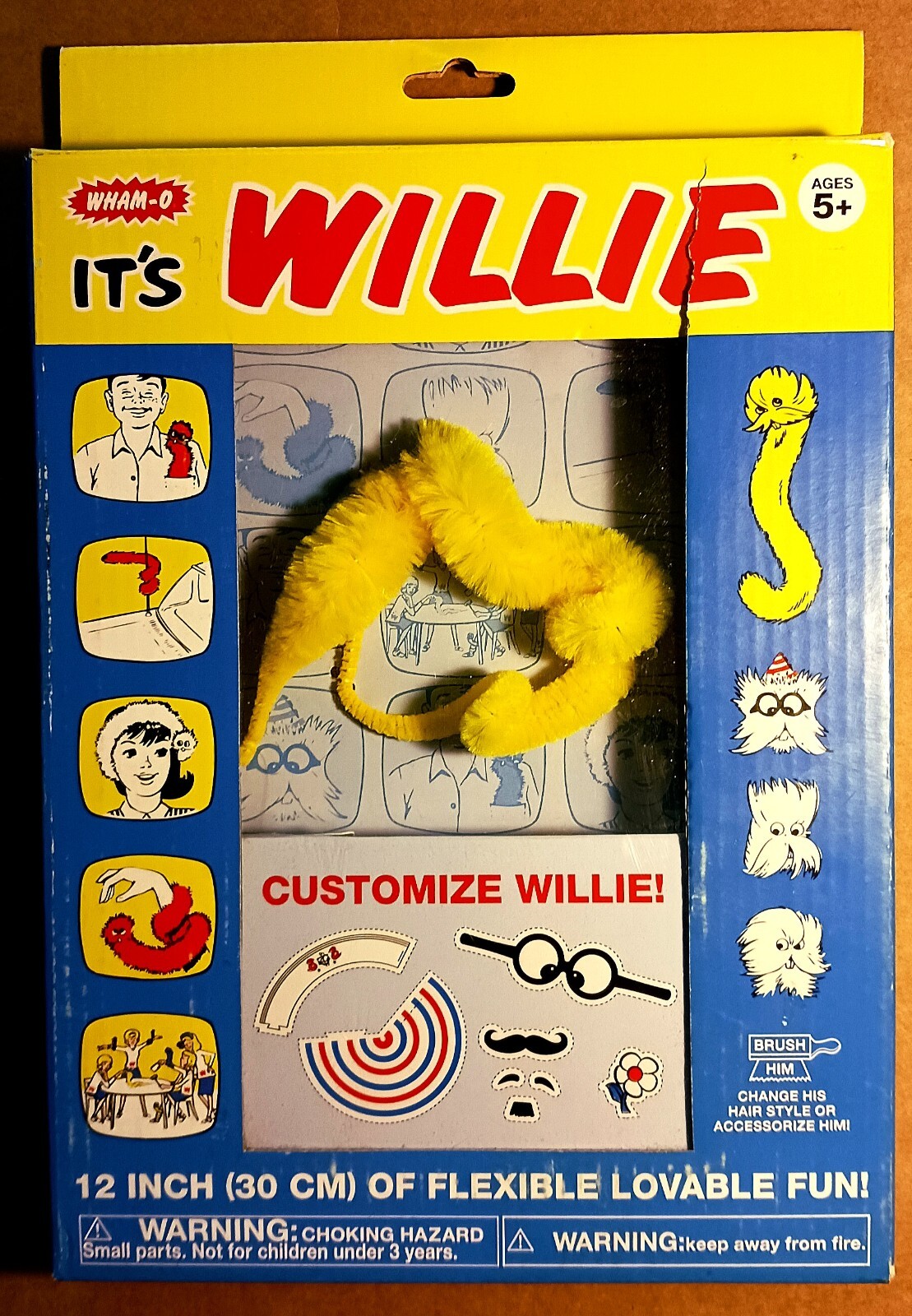 Wham-O It's Willie, 2013. 12 Inches of Flexible, Lovable Fun! New ...