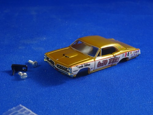 MoDEL MoToRING GeeTO Tiger Pontiac GTO T-jet HO Scale Slot Car Body ...