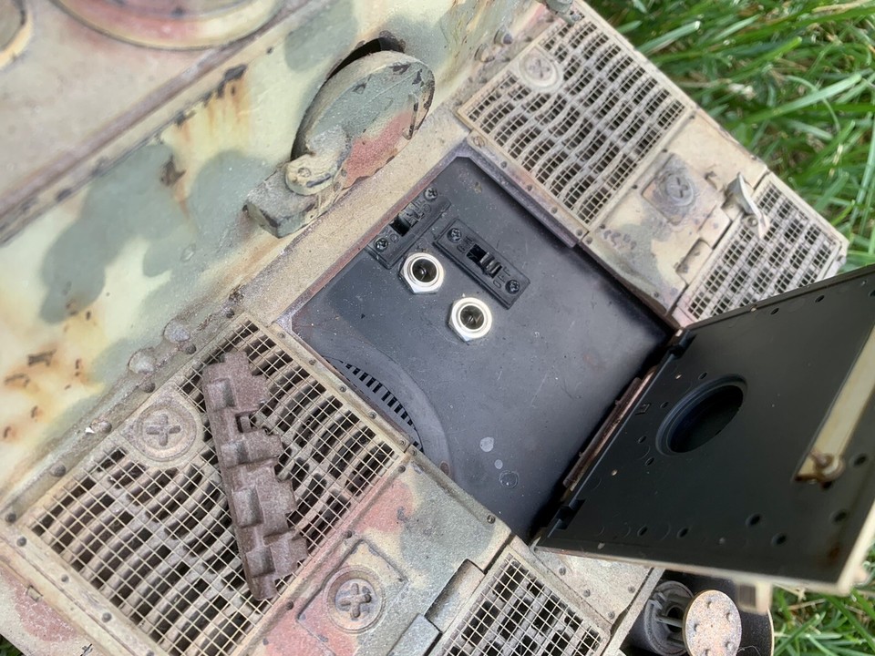 Tamiya Wecohe 1/16 German Sturmtiger RC Tank With Electric Rocket ...