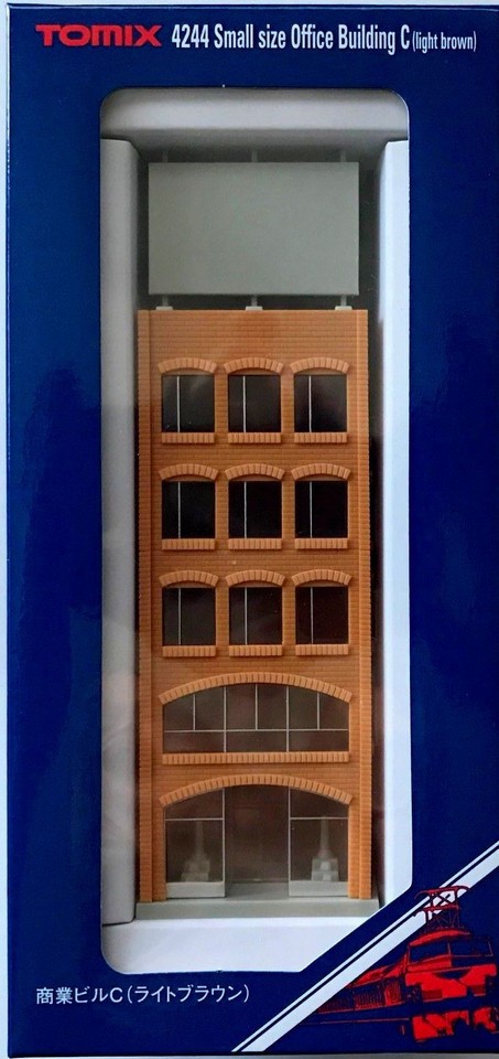 Tomix 4244 Diorama Business Building C Light Brown N Scale ...