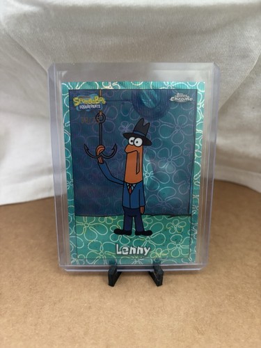 Lenny 2025 Topps Chrome SpongeBob Squarepants Flowercloudfractor 38/75 ...