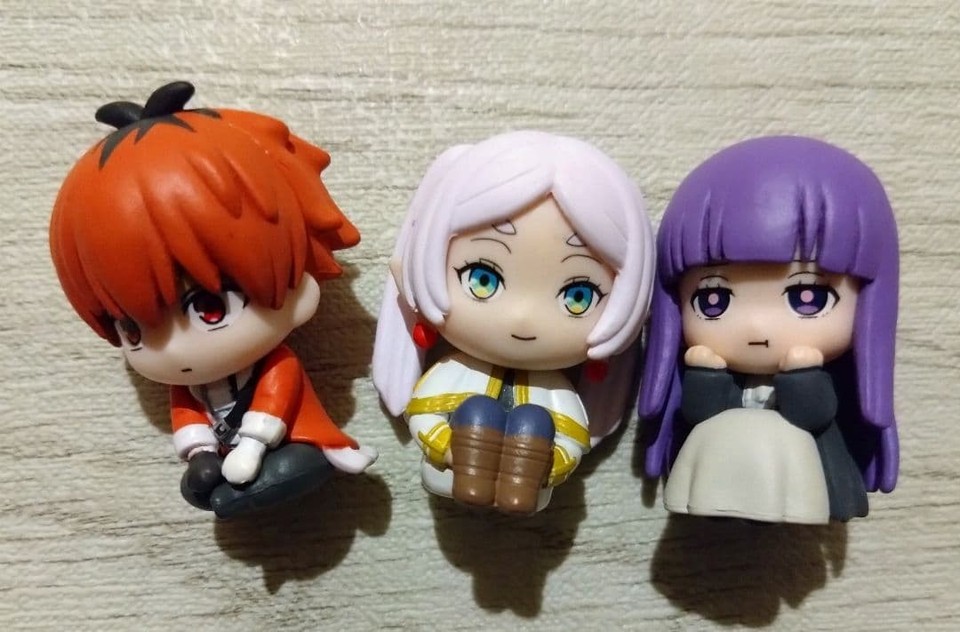 Frieren Beyond Journey's End Machibouke Figure Frieren Fern Stark 3 Set ...