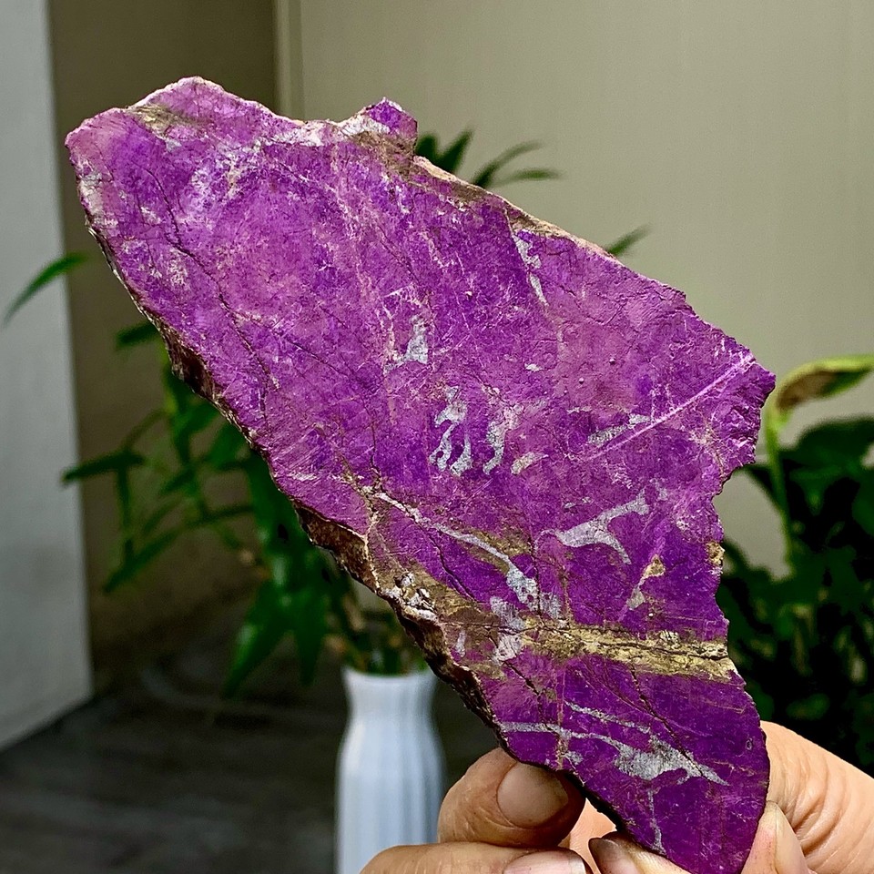 163G Natural dream Purple purpurite slab Mineral Specimen Healing from ...