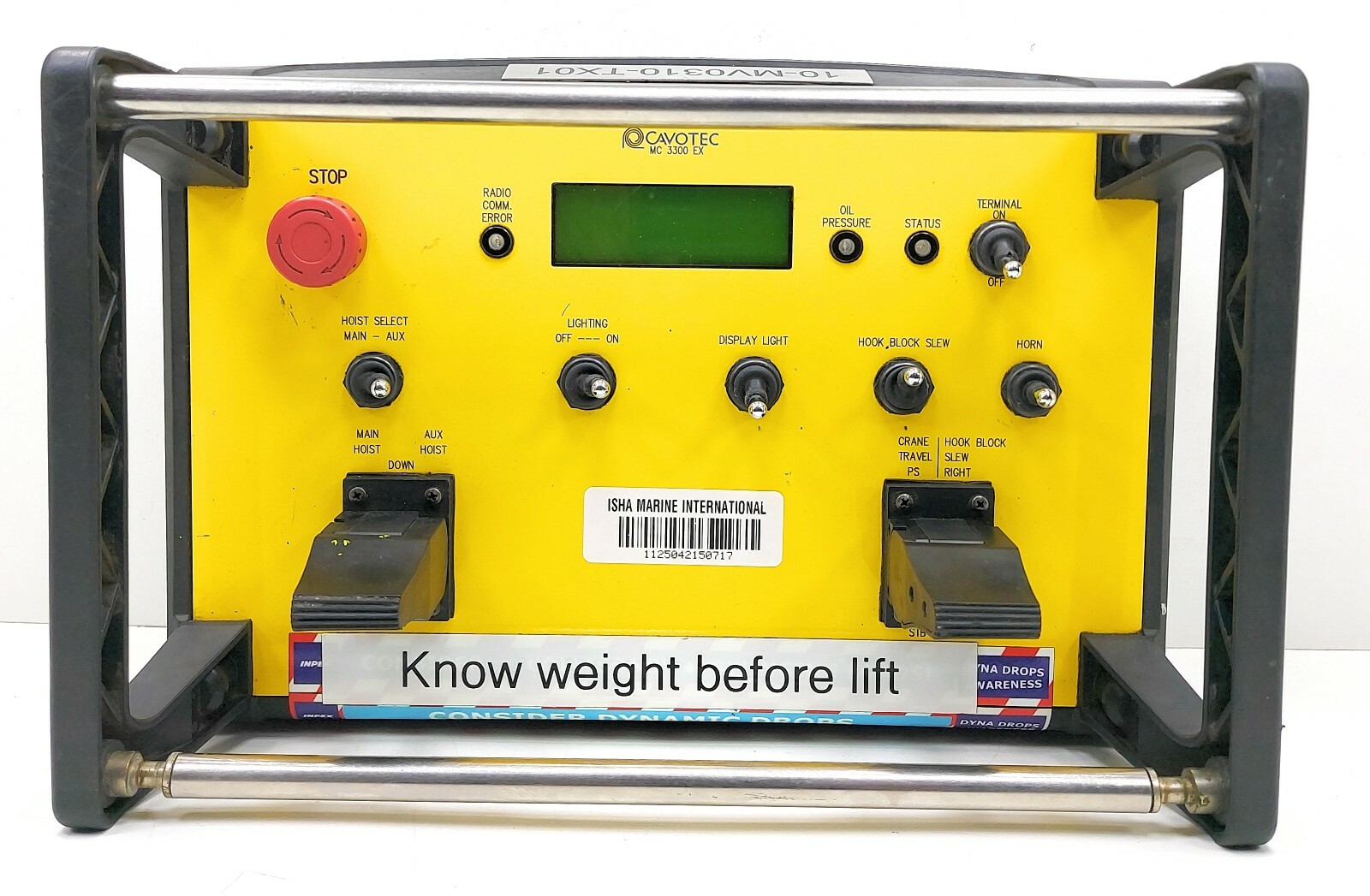 Cavotec Micro-Control AS MC-3300 EX Radio Remote System | eBay