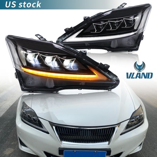 VLAND LED Projector Headlights for Lexus IS250 IS350 IS200d IS F DRL 2006-2014 | eBay