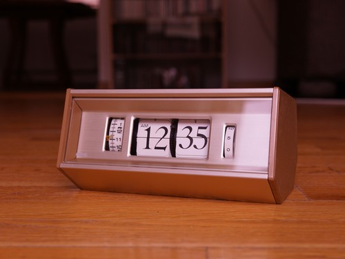 CopaL Flip Clock Vintage Titanium Aluminum Restored | eBay