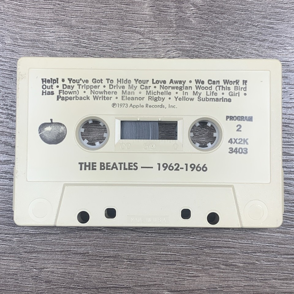 The Beatles 1962-1966 Red Album Cassette Tape | eBay