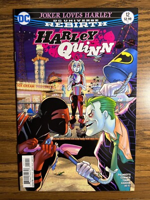 HARLEY QUINN 12 DIRECT EDITION AMANDA CONNER COVER DC COMICS 2017 | eBay