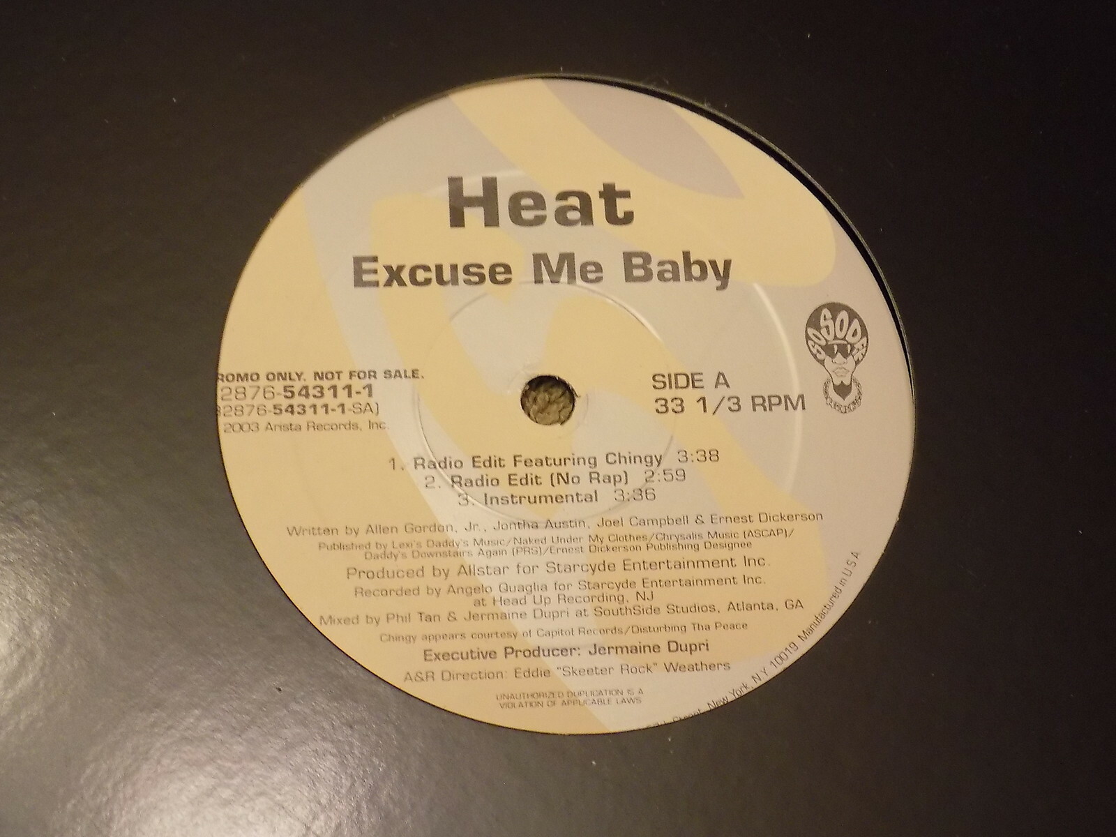 HEAT Excuse Me baby 12" promo EX so so def | eBay