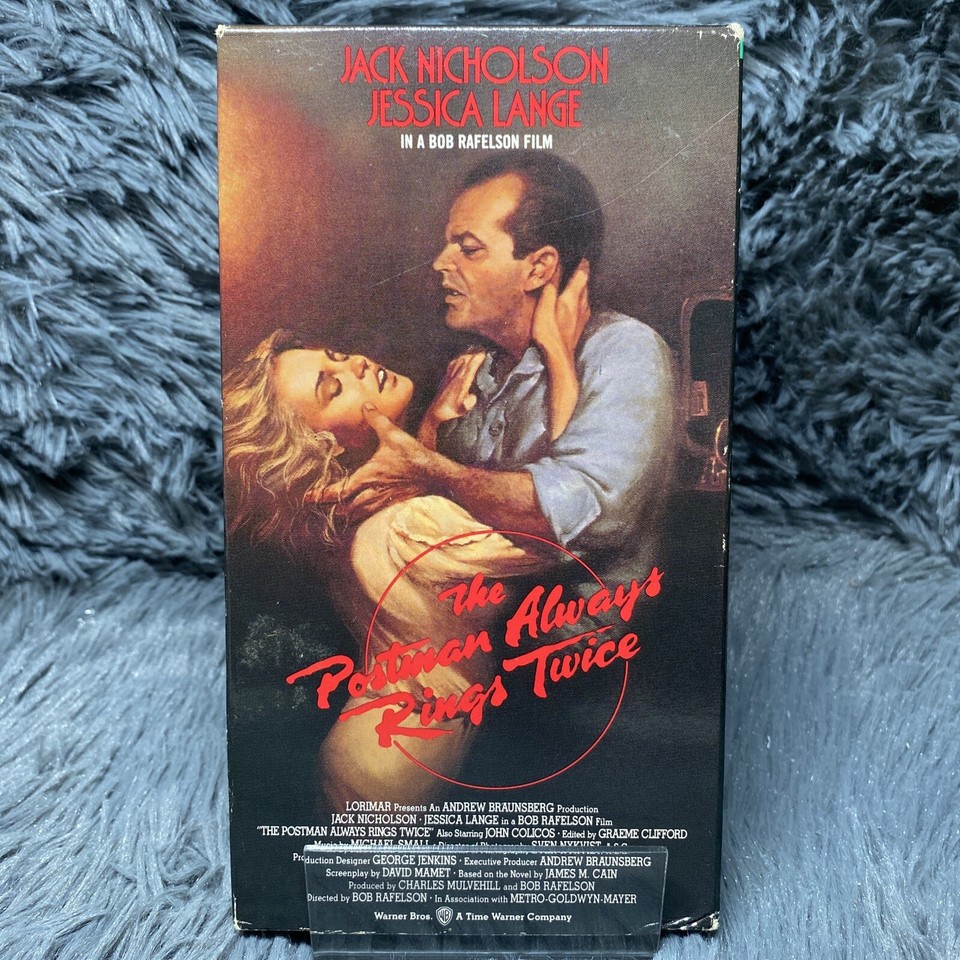 The Postman Always Rings Twice VHS 1995 VCR Video Tape Movie Jack Nicholson 12569067332| eBay