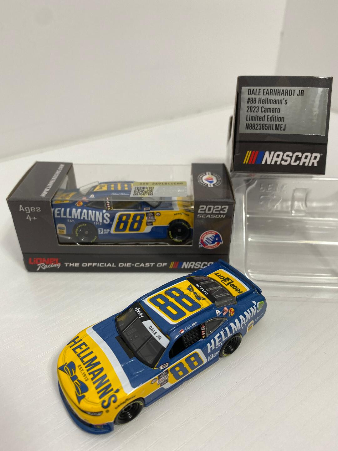 NASCAR 2023 DALE EARNHARDT JR #88 HELLMANN'S XFINITY 1/64 CAR ...